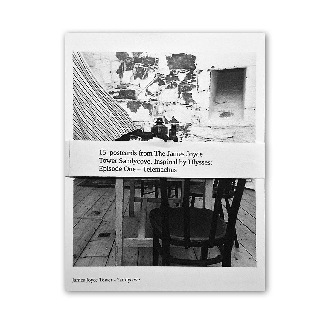 The James Joyce Tower 15 postcard set inspired by Ulysses: Episode One